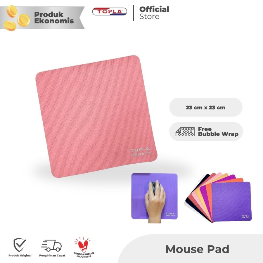 Jual Mousepad Topla 23x23 ( Alas Mouse Pad ) | Shopee Indonesia