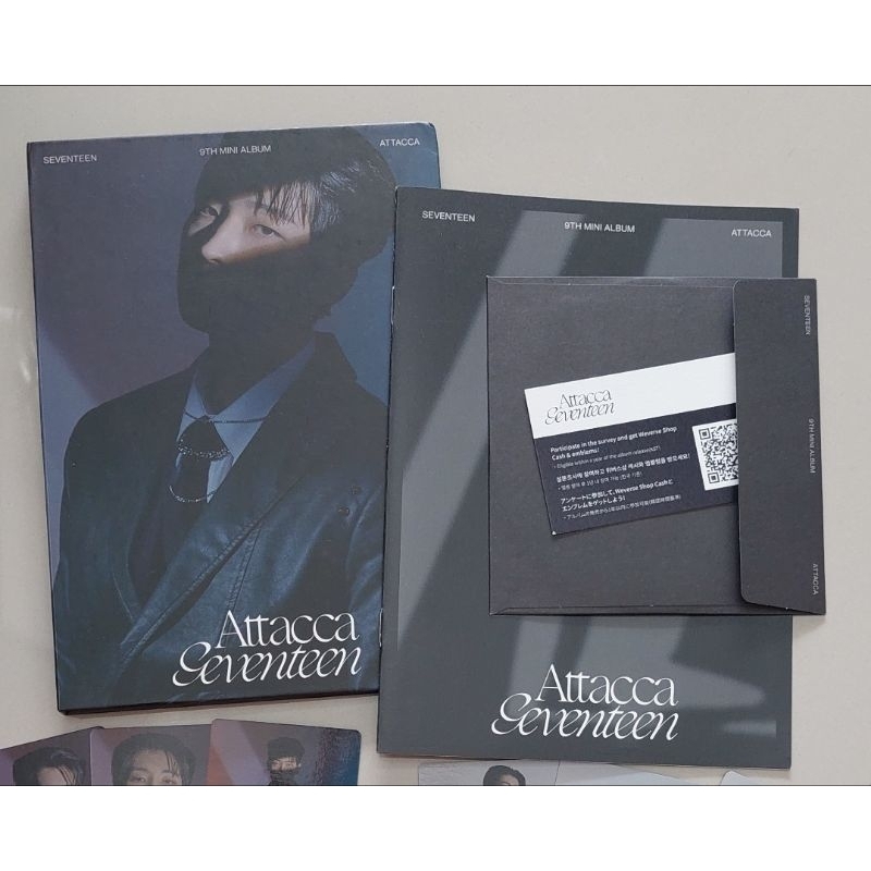 Jual [read desc] BINDER OFFICIAL ATTACCA WONWOO SEVENTEEN - photocard pc wonu svt carver binbook ...