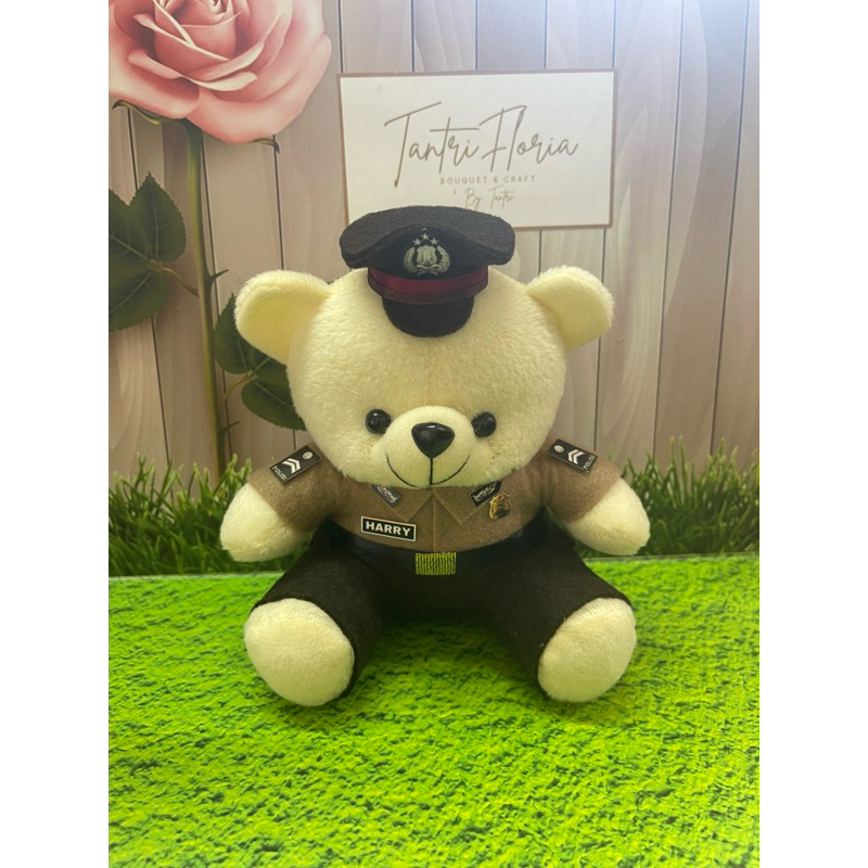 Jual Boneka POLISI PDH MINI 15cm, free request nama & pangkat | Shopee ...