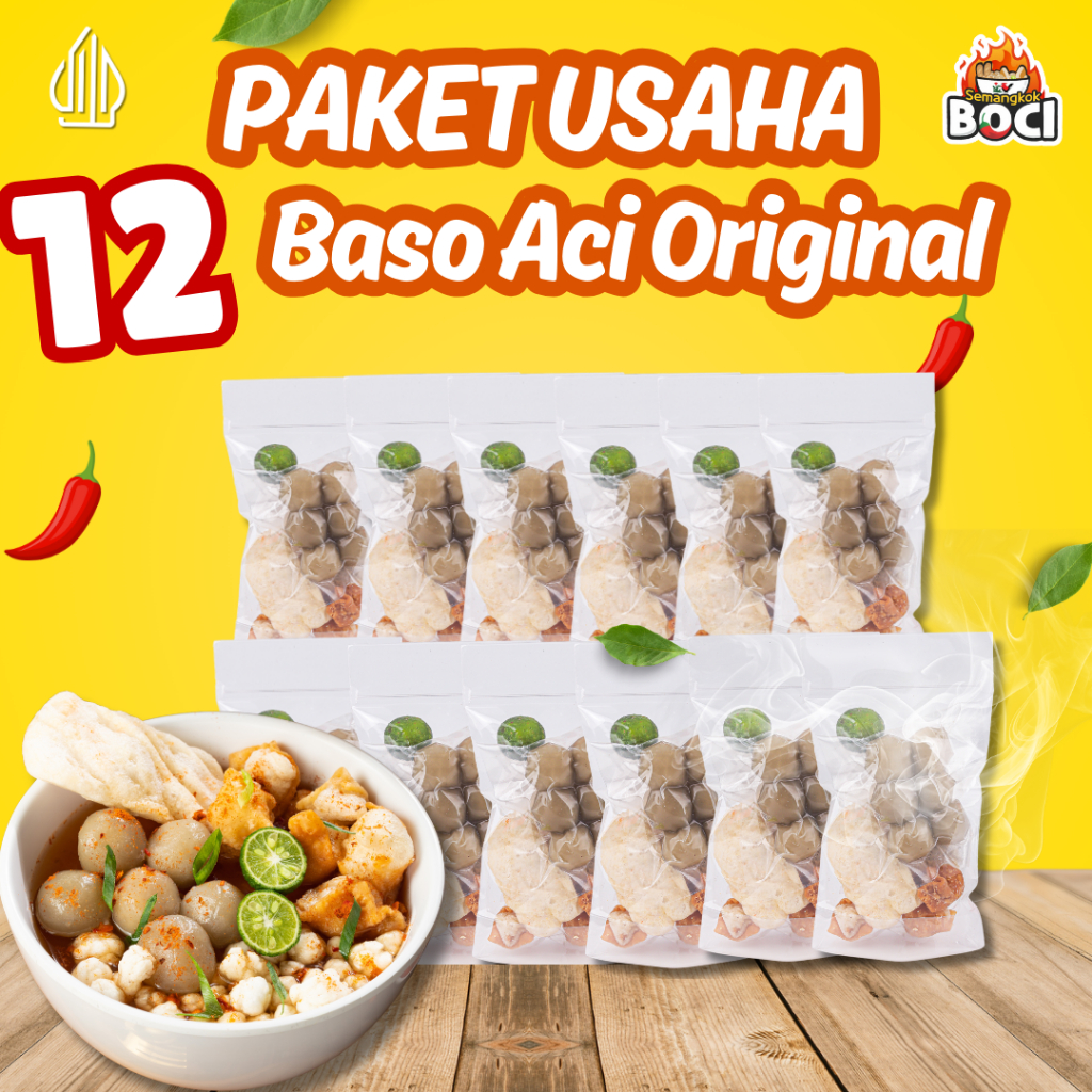 Jual Baso Aci Isi 12pcs / Baso Aci Isi 12pcs Murah / Baso Aci Paket ...