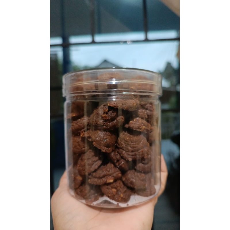 Jual CHOCOCHIPS ALMOND BUTTER COOKIES |cookies lebaran| 3 RASA COKLAT ...