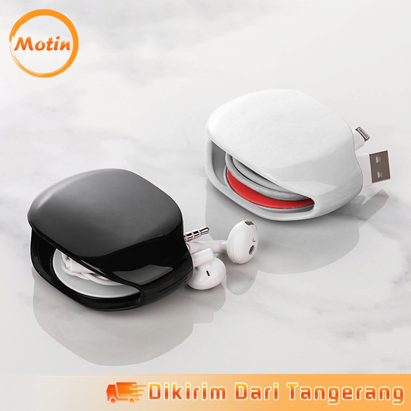 Jual Cable Winder / Roller Kabel Otomatis / Penggulung Kabel Earphone ...