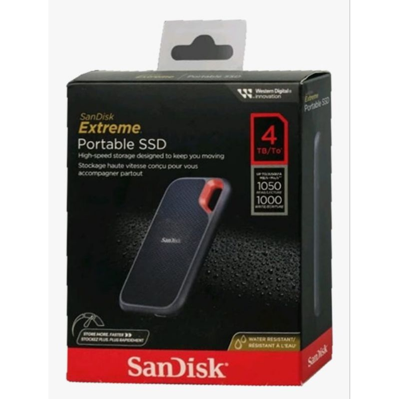 Jual Portable SSD Sandisk 4 Tera | Shopee Indonesia