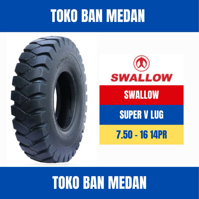 Jual BAN TRUK SWALLOW 750 R16 16 14PR SUPER VLUG | Shopee Indonesia