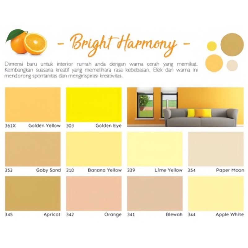 Jual Cat Paragon 20kg warna lengkap, Cat Paragon Emulsion kemasan 20kg ...