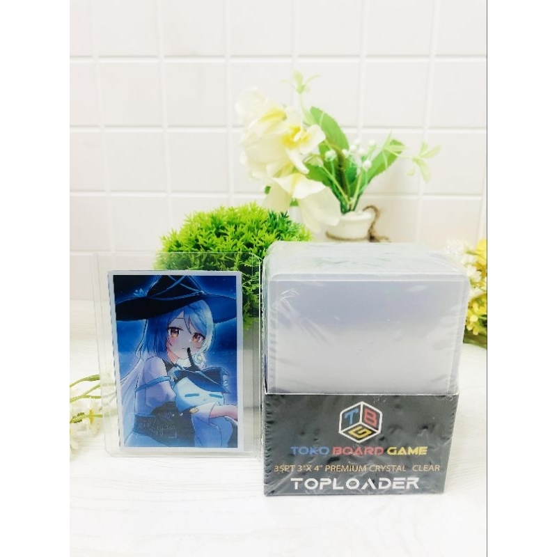 Jual Card Toploader : TBG 35PT 3"x4" Premium Crystal Clear (ISI 25Pcs ...