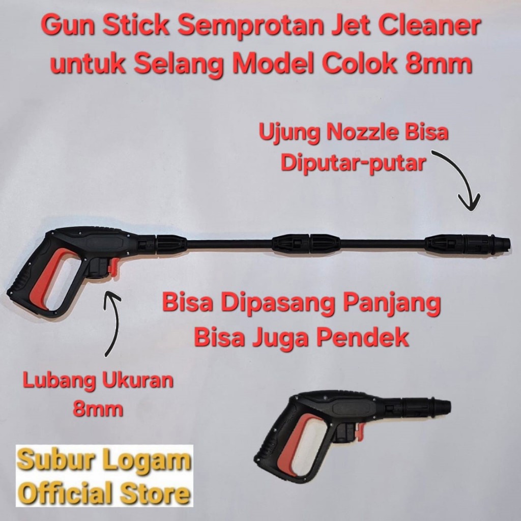 Jual Gun Stick Pistol Semprotan Tembakan Jet Cleaner (Alternatif) untuk ...