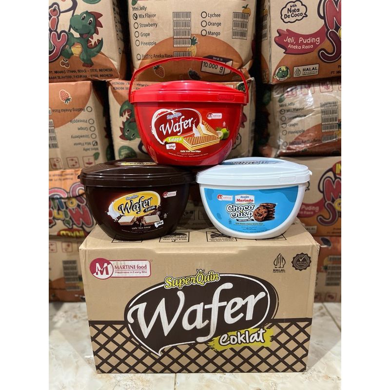 Jual Marindo SuperQuin Choco crisp & wafer coklat | Shopee Indonesia