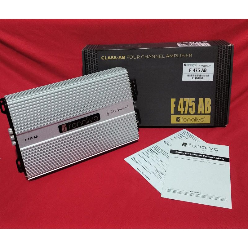 Jual Power Vox Fonalivo F 475 AB New 4 Channel Seri Tinggi Original ...