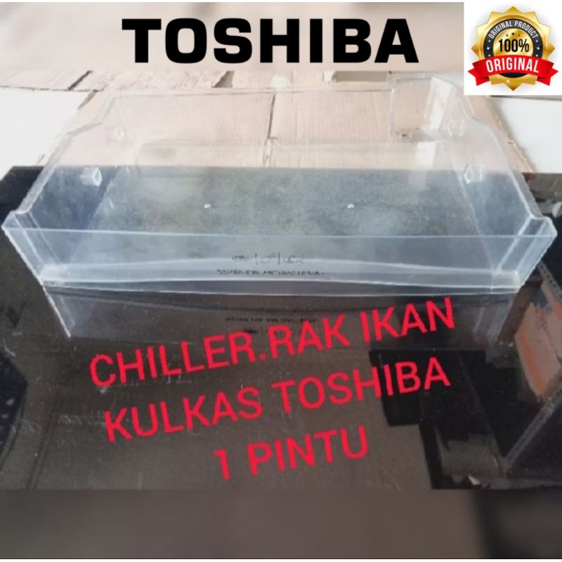 Jual RAK IKAN/DAGING KULKAS TOSHIBA GLACIO 1PINTU. SECOND ORIGINAL | Shopee Indonesia
