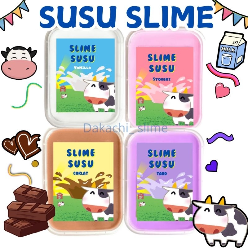Jual SUSU SLIME || TOFU SLIME || BY DAKACHI SLIME | Shopee Indonesia