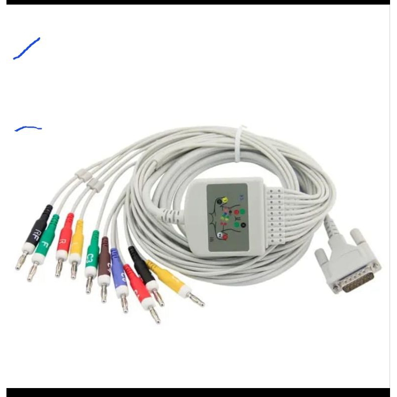 Jual Kabel ECG/EKG untuk Cardio 7 | Shopee Indonesia