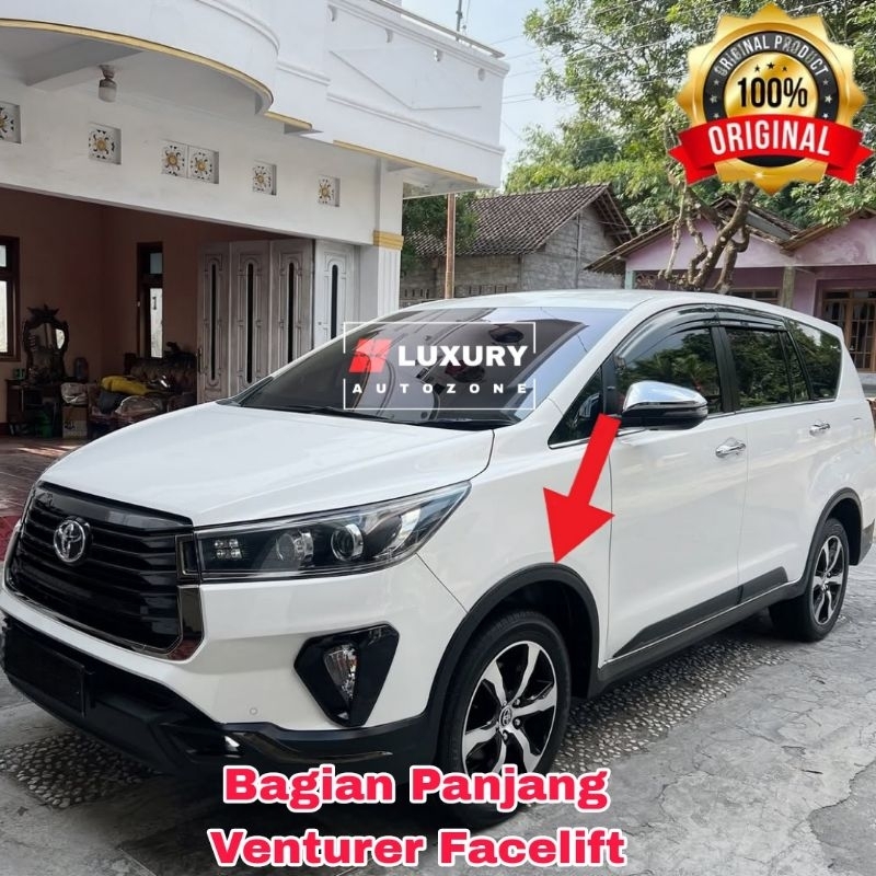 Jual Bodykit Spoiler Over Fender Innova Venturer Facelift Original ...