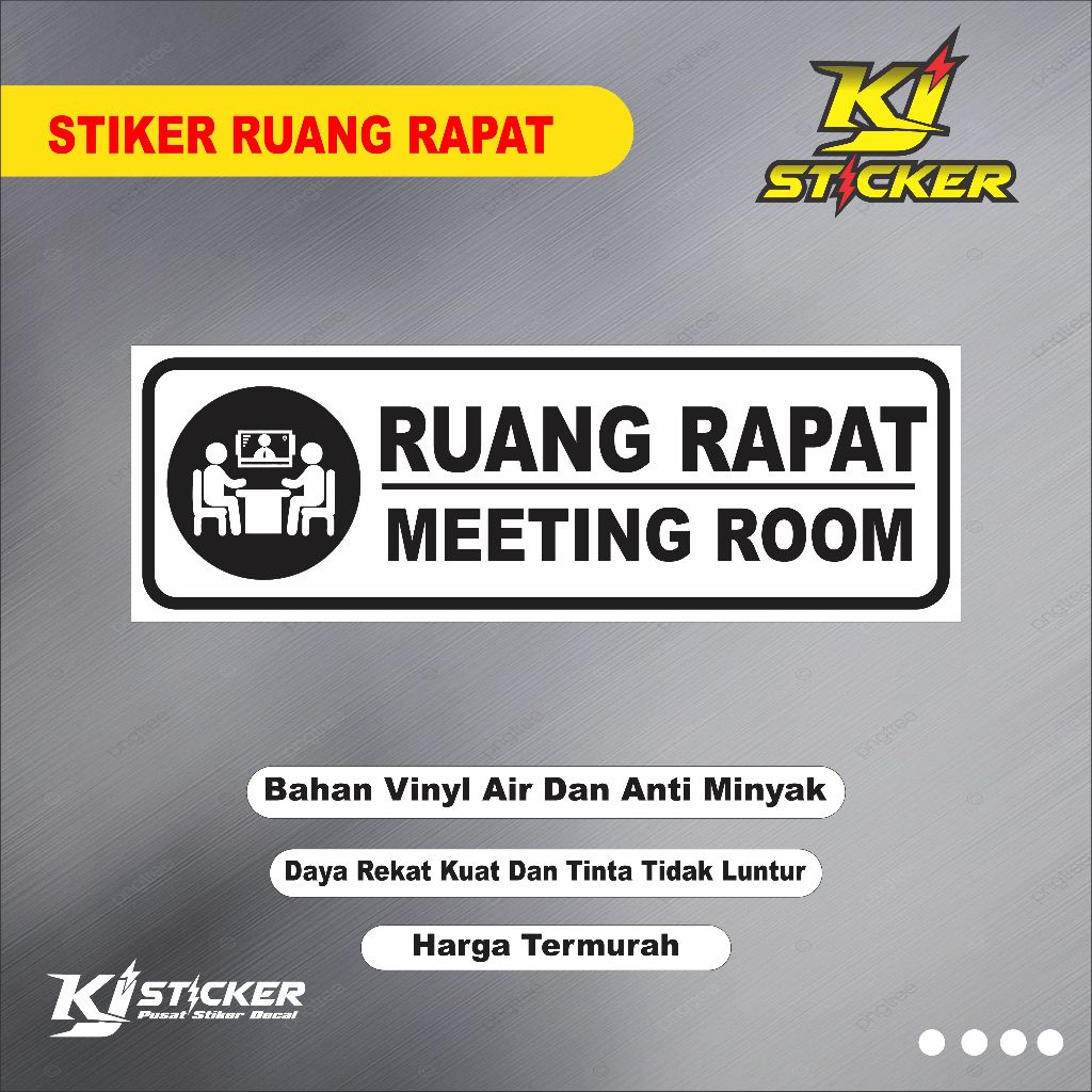 Jual KJ STIKER Promo Stiker Rawat Inap / Stiker Ruang Perawatan ...