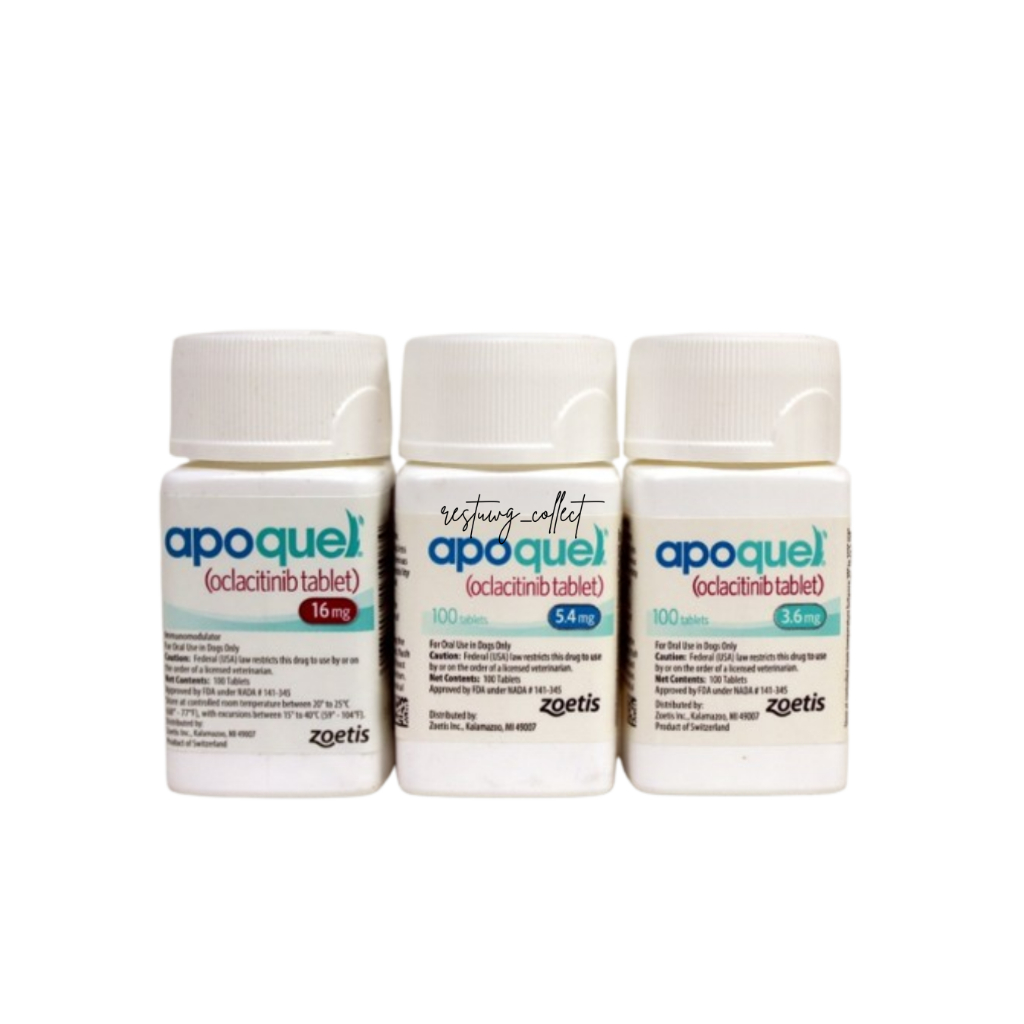 Jual [10TABLET] Apoquel Obat Anti Gatal Anjing / Hewan (Tablet 3,6mg I ...