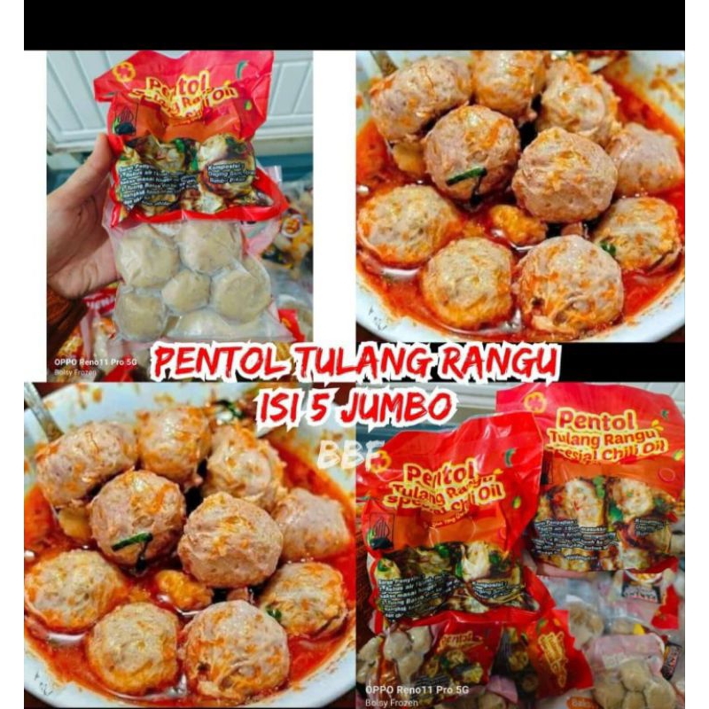 Jual Pentol Tulang Rangu Isi 5 Jumbo | Shopee Indonesia