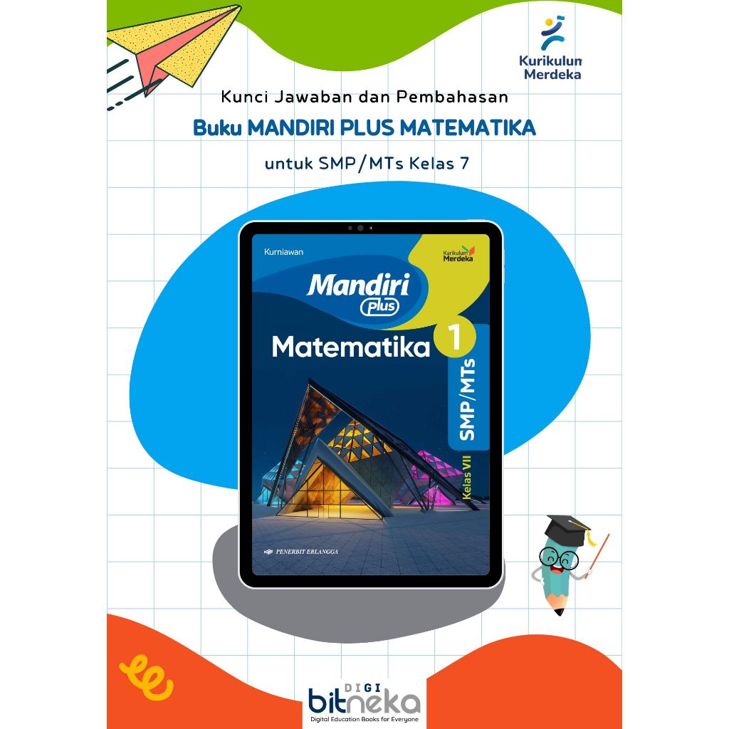 Jual Kunci Jawaban Buku MANDIRI PLUS Matematika SMP Kelas 7 Kurikulum Merdeka-Erlangga | Shopee ...