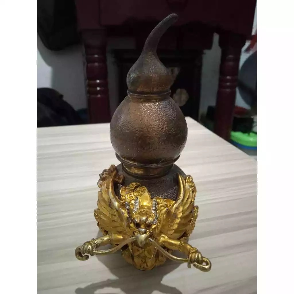 Jual Antik Indonesia - Botol Labu Logam Phoenix Kuno Jadul Antik ...