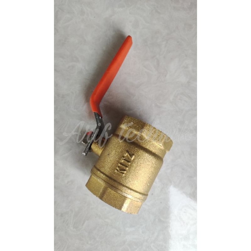 Jual KITZ Brass Ball Valve 2" 400T / Ball Valve KITZ 2 inch Kuningan / Stop Kran Kitz 2 inchi ...