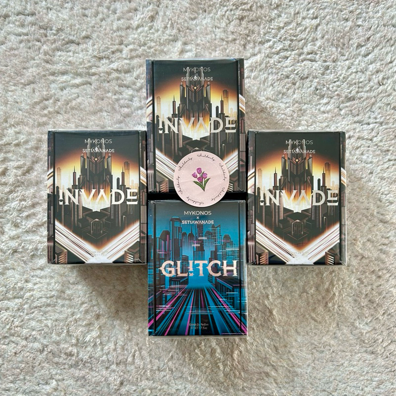 Jual Mykonos Invade & Glitch 50 ML x Ade Setiawan READYSTOCK SEGEL ...