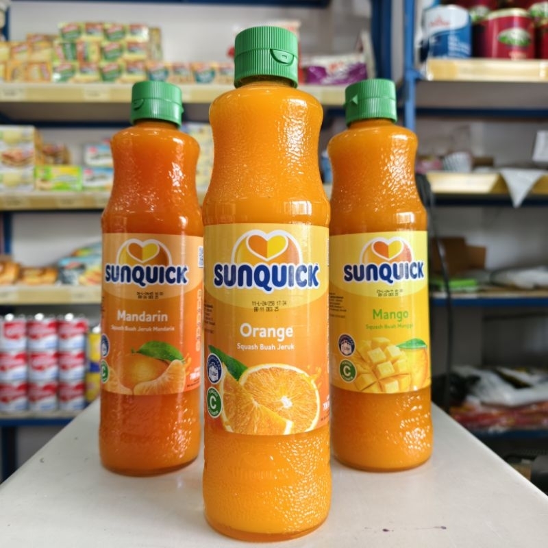 Jual Sun Quick Jumbo Orange, Mandarin, Mangga 700Ml / SunQuick Orange ...