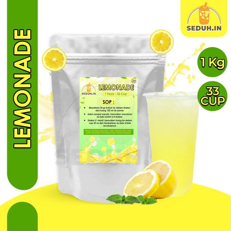 Jual Lemonade - Lemon 1KG / Bubuk Minum Premium 2 | Shopee Indonesia