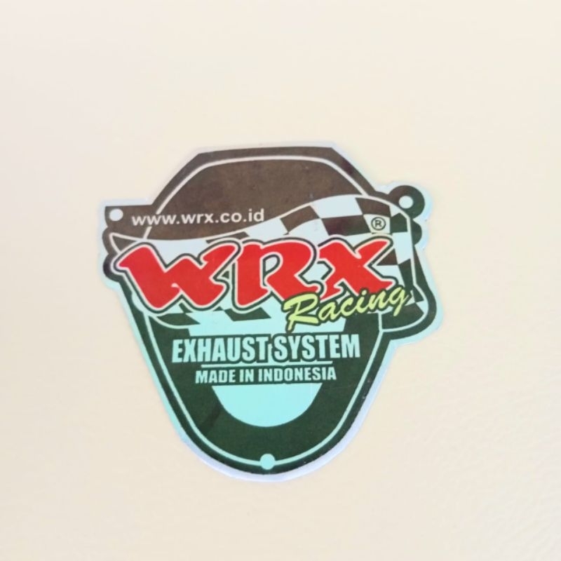 Jual Emblem Knalpot Racing Merk WRX | Shopee Indonesia