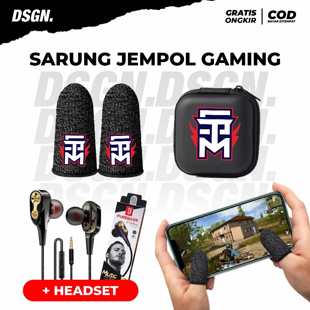 Jual SARUNG JEMPOL GAMING STM ISI 3 BOX HEADSET PREMIUM FINGER SLEEVE ...