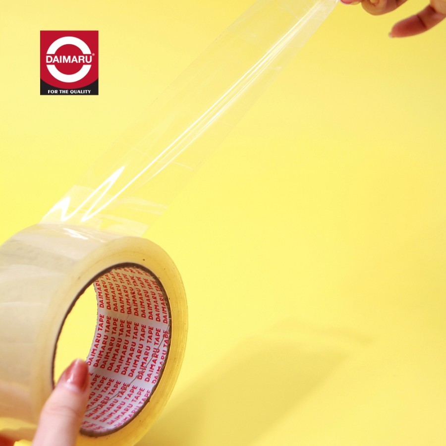 Jual Daimaru OPP Lakban Bening 2 Inch 48 mm x 90 yard 1 Roll | Shopee Indonesia