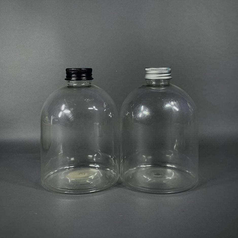 Jual Botol Ulir 500 Ml / Botol Pet 500 Ml PENDEK - Tutup Ulir Alumunium | Shopee Indonesia