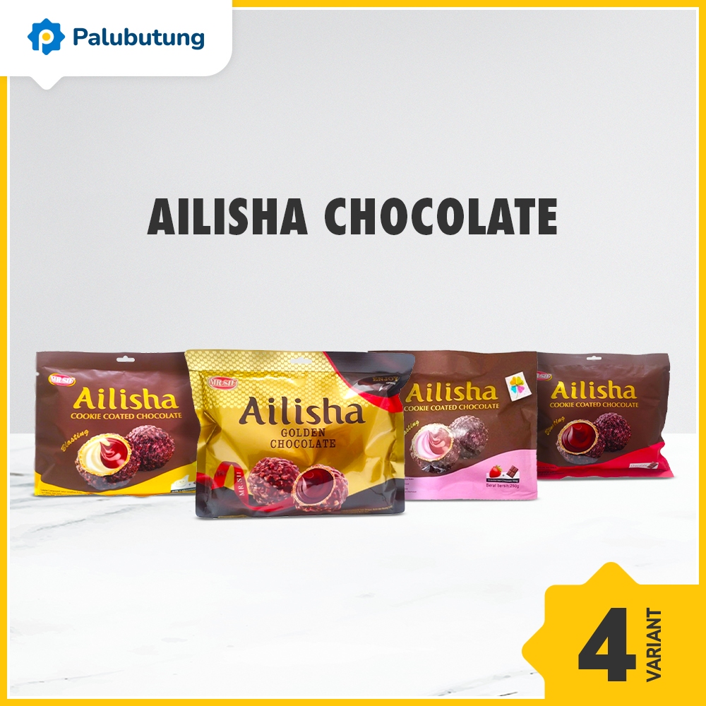 Jual PALUBUTUNG - Ailisha Cookies Coated Chocolate 250g Malaysia ...