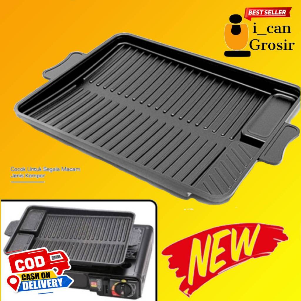 Jual Grill Pan Yakiniku KOREAN BBQ Grill / panggangan KOREAN BBQ Grill ...