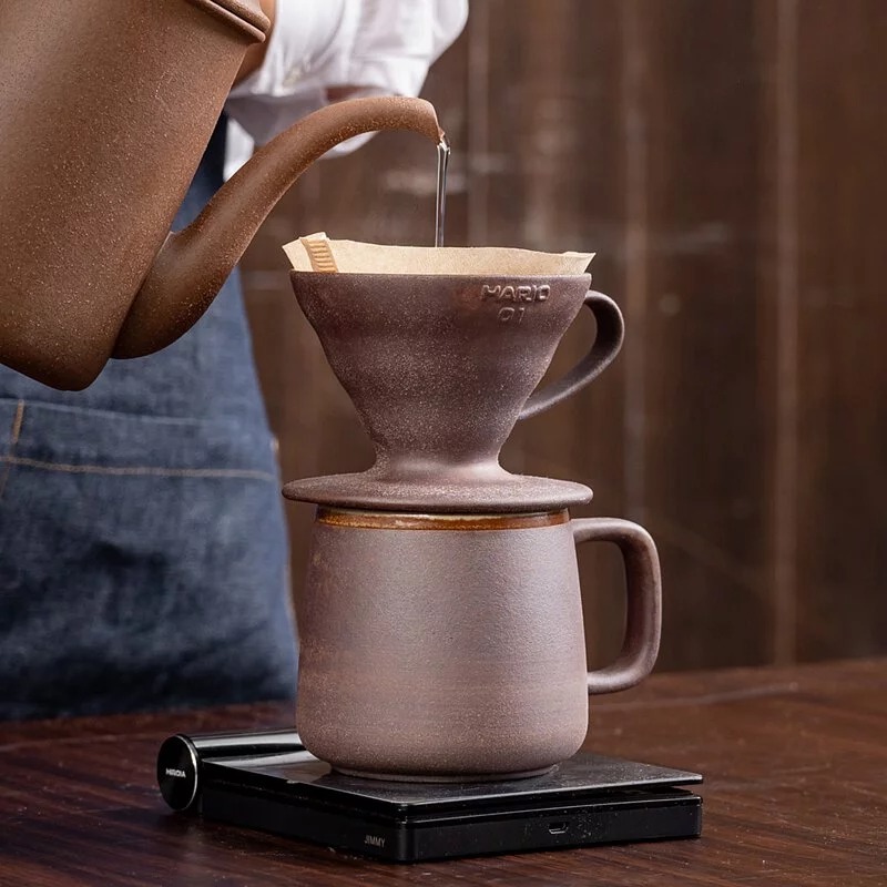 Jual Coffee Dripper HARIO x LIN'S CERAMICS STUDIO x Aurli PURION V60 ...