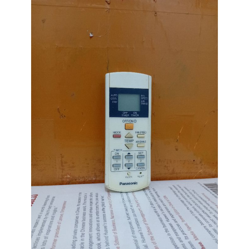 Jual REMOTE AC PANASONIC SERI A75C2841 ORIGINAL | Shopee Indonesia
