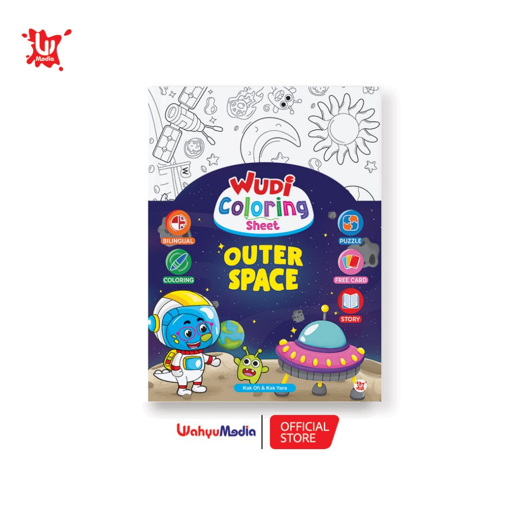 Jual Wudi Coloring Sheet Kertas Mewarnai untuk Anak - Wahyu Media ...