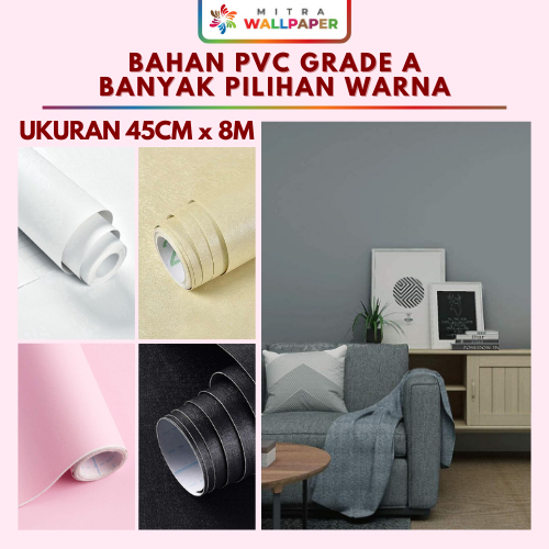 Jual Wallpaper Sticker Dinding Kamar Tidur Walpaper Sticker Meja ...