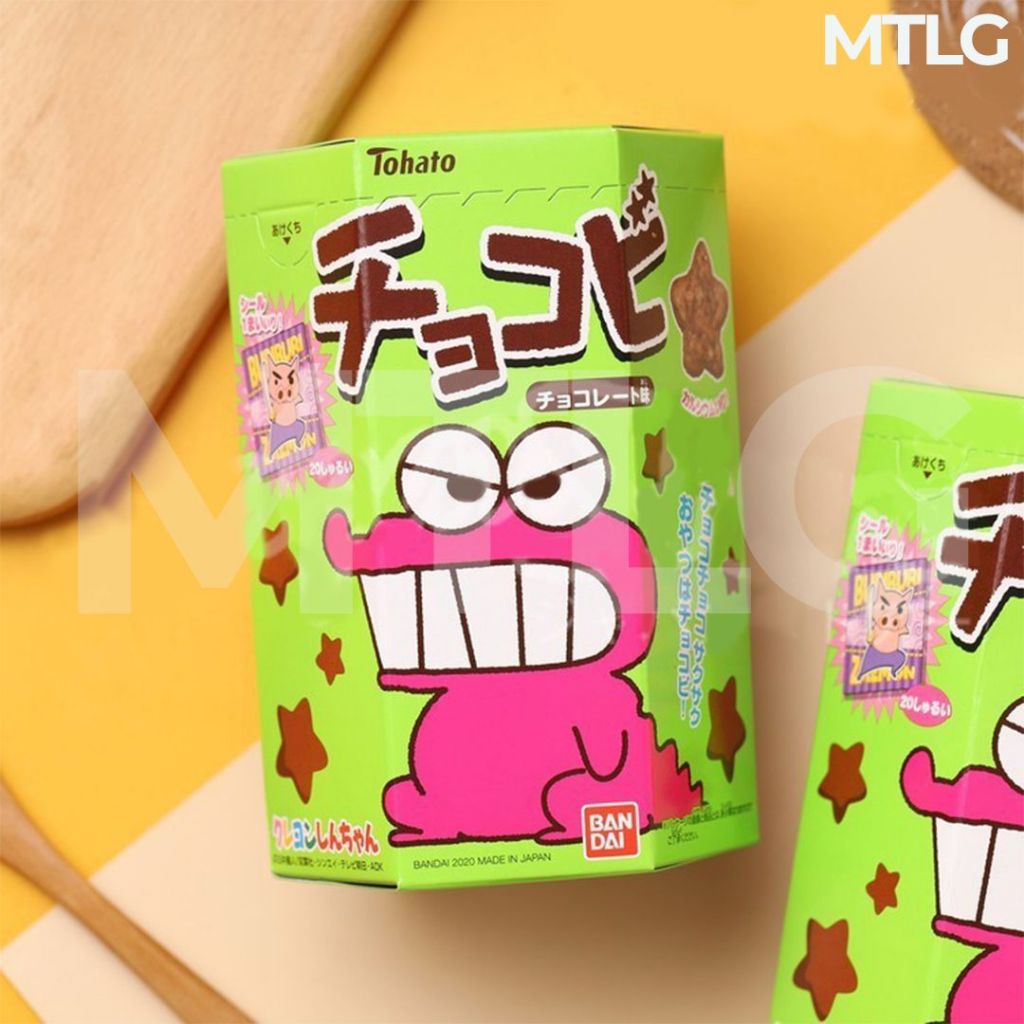 Jual Tohato Chocobi Shincan Coklat / kemasan praktis / tebalan japanese ...