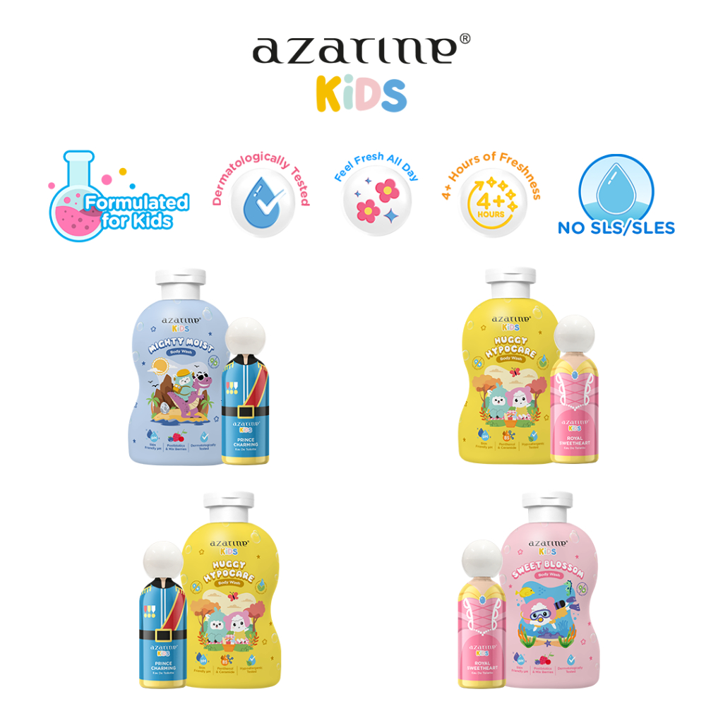 Jual Azarine Kids Magic Mist - 2 PCS - Paket Parfum Anak dan Body Wash ...