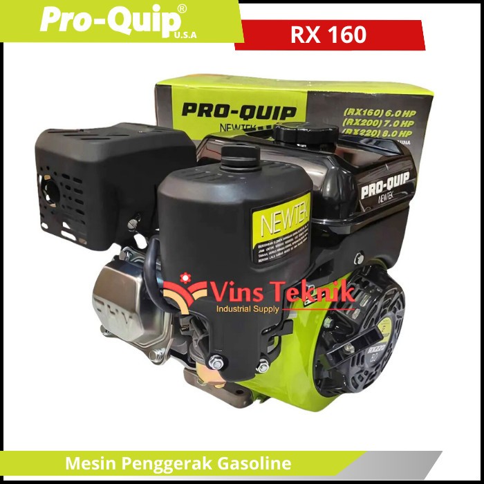 Jual Mesin Penggerak Gasoline PROQUIP RX160 Engine Bensin 6.0HP RX 160 ...
