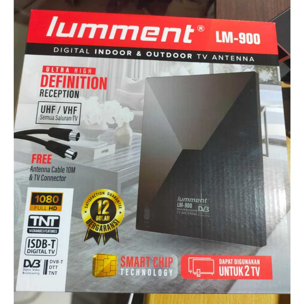 Jual Antena Digital Indoor & Outdoor Lumment (LM-900) | Shopee Indonesia