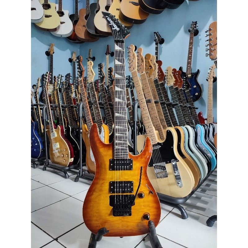 Jual Gitar elektrik jackson dincy oustom kondisi baru sudah seting ...