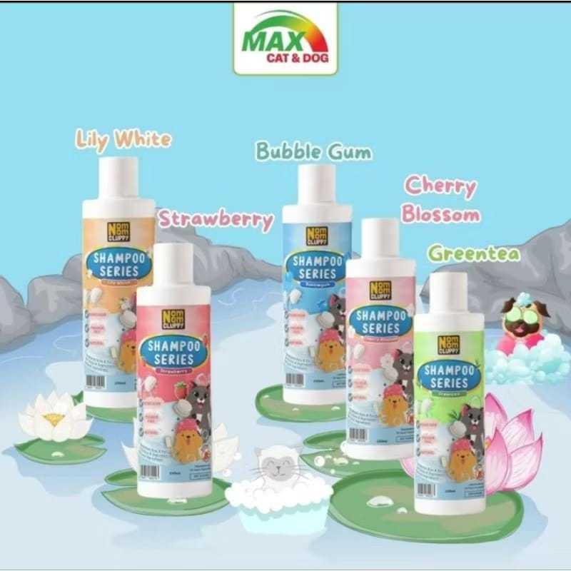 Jual 250ml Shampo KUTU SAMPO JAMUR Kucing anjing NOM NOM CLUPPY 250 ml ...