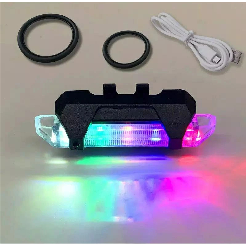 Jual Lampu Belakang Sepeda LED USB Waterprof Anti Air + Kabel cash ...