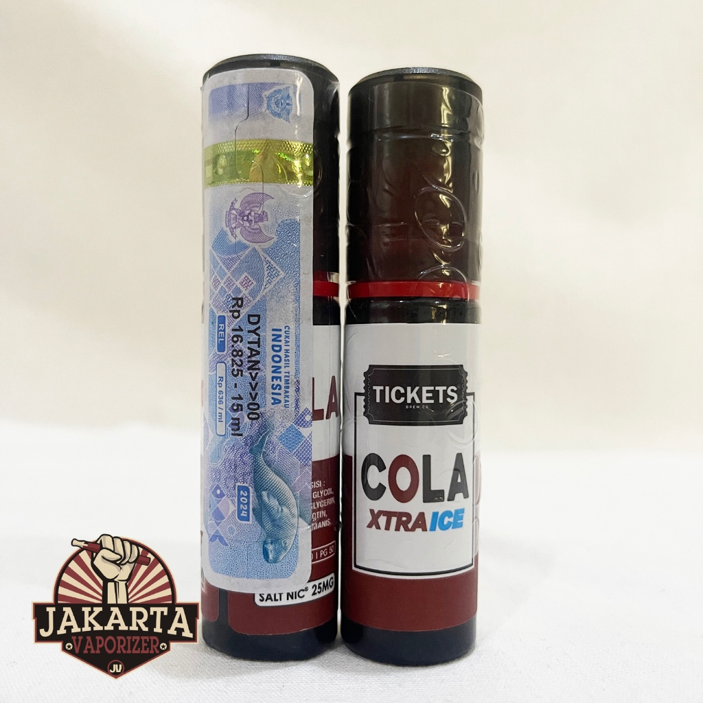 Jual [15ML SALT] EJM TICKETS COLA XTRA ICE SALT 15ML 25MG BY EJM ...