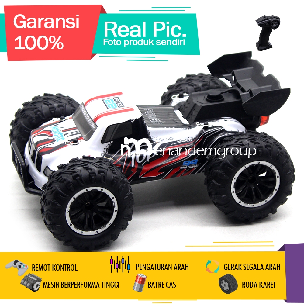 Jual Mainan Mobil Remot Kontrol RC Offroad Climbing Double Cabin 4WD Spray Asep Buggy Super ...