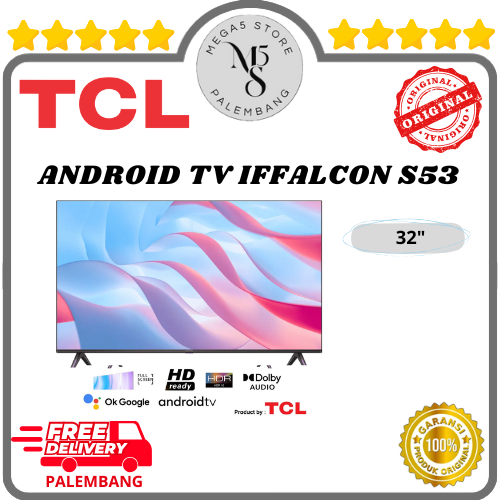 Jual TV LED TCL 32S53 LED TV Android TCL 32 Inch Android TV TCL | Shopee Indonesia