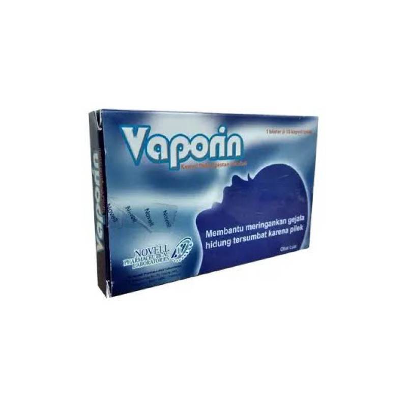 Jual Vaporin Kapsul Box Isi 10 Kapsul | Shopee Indonesia