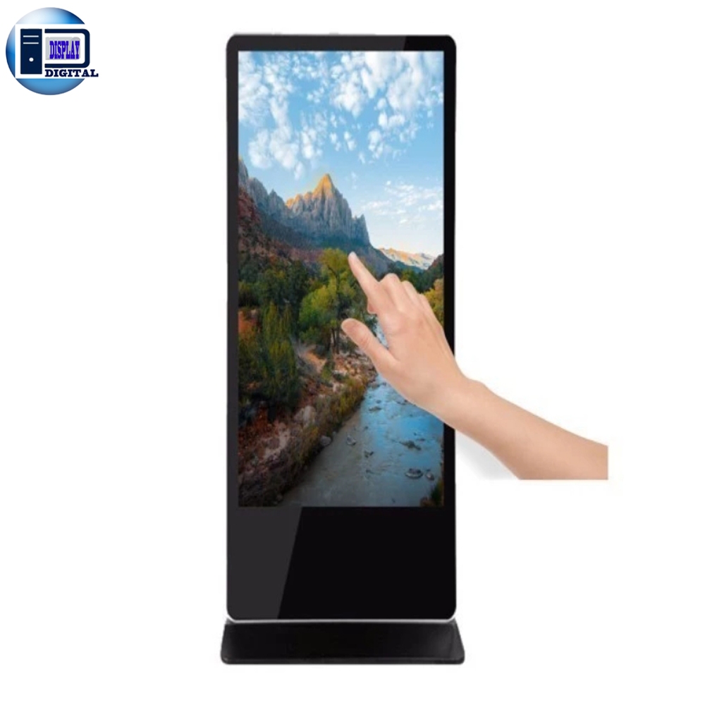 Jual Digital signage free standing windows touch screen 49 inch ...