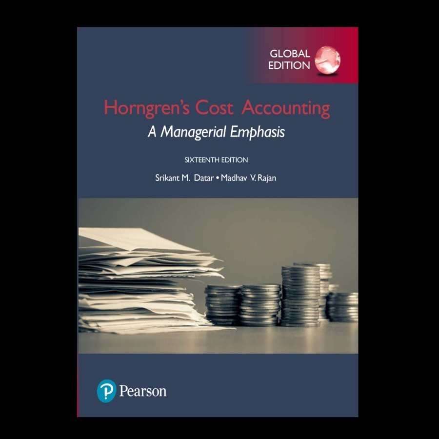 Jual Buku Horngren's Cost Accounting, A Managerial Emphasis Sixteenth ...