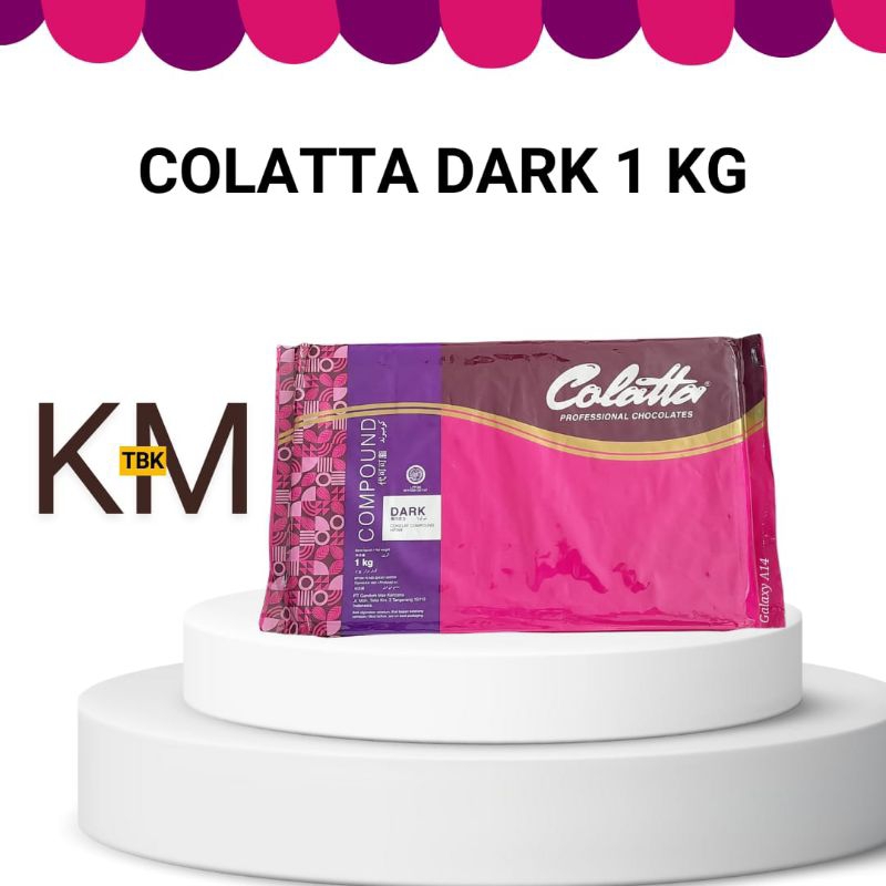 Jual Colatta Dark Chocolate Compound 1 kg | Shopee Indonesia